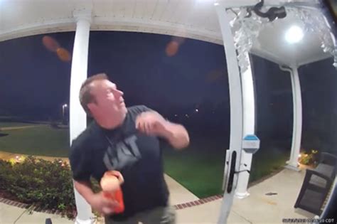 Dad Attacked By Snake Hiding On Door In Viral Video