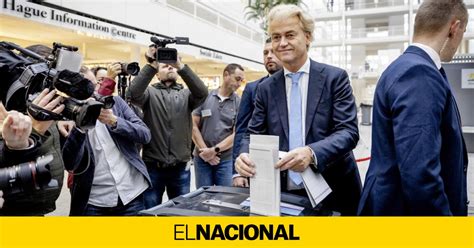 El ultraderechista Geert Wilders gana las elecciones en Países Bajos