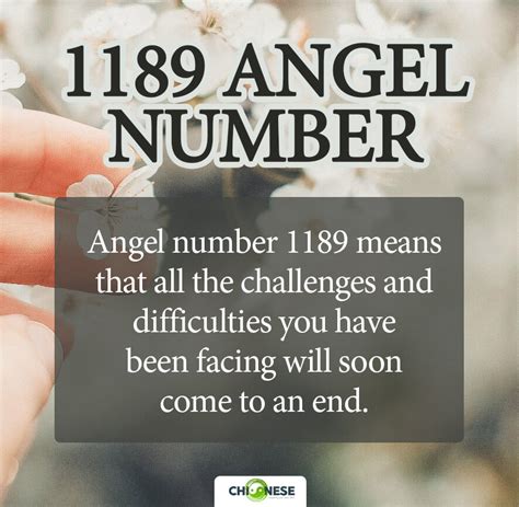 angel number 1189 and its spiritual meaning the end of struggles