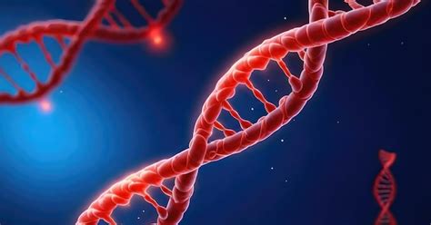 Colorful Dna Helix Genes Chromosomes Sequences Premium Ai Generated Image
