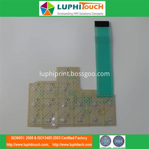 Leds Backlighting Pocket Structure Membrane Switch High Quality Leds