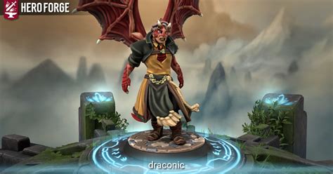 Draconic Made With Hero Forge