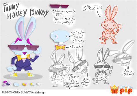 Learn To Read With Pip Character Design Behance