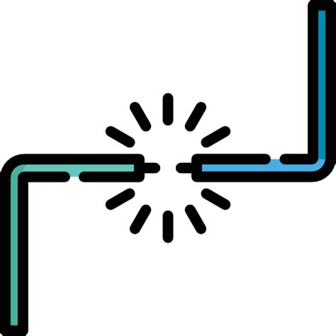 Broken Cable Special Lineal Color Icon