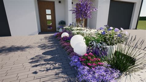 R6 Rabata przed wejściem wąska całoroczna z oświetleniem HomeGarden