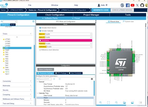Stm32 Touchgfx【六】显示时间touchgfx显示时间 Csdn博客