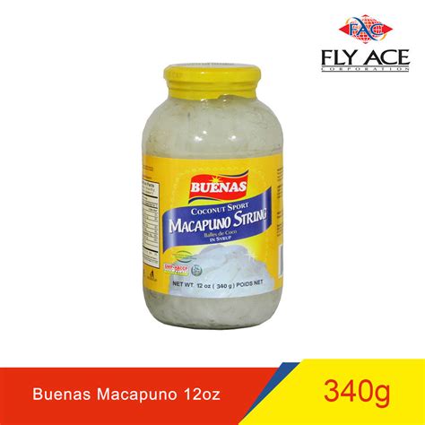 Buenas Macapuno String 12oz Shopee Philippines