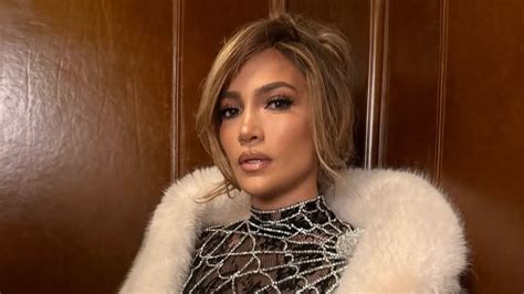 J Lo Takes Method Dressing To New Levels With Naked Spiderweb Dress