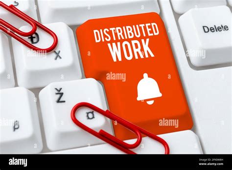 Sign Displaying Distributed Work Word For Practiced By Enterprises Using Network Facilities