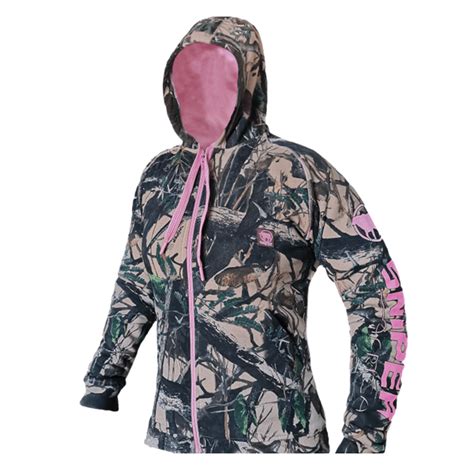 Sniper Africa Ladies Reactor Hoody 3d Pink Unleash Your Outdoor