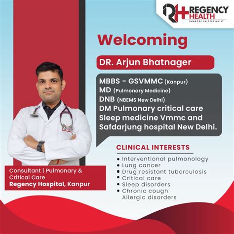 Welcome Dr Arjun Bhatnagar We Are Extremely Delighted To Have You On Board We Hope Your