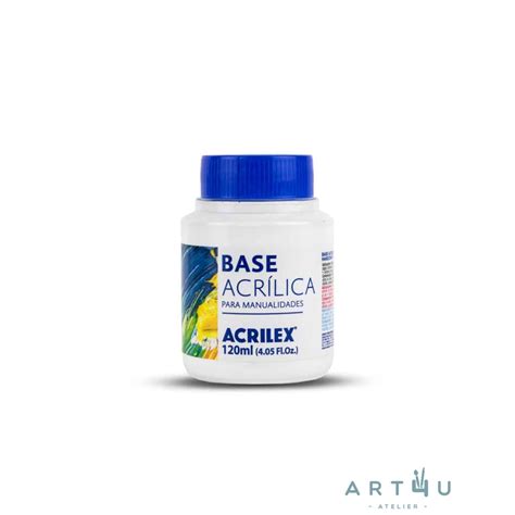 Base Acrílica para Artesanato 120ml ACRILEX ART4U ATELIER 2024