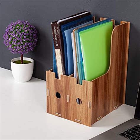 Wooden A4 Paper Sorter Paper Sorting Box Document Organizer For Office