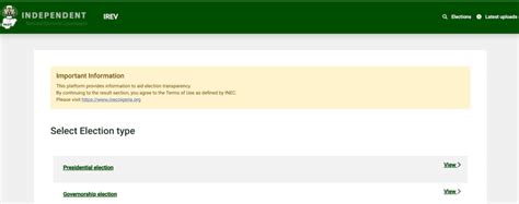 How To Check Lagos Election Results On Inec Portal Live
