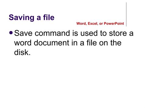 MS Word Basics ODP Desktop Publishing Computer Software And Applications
