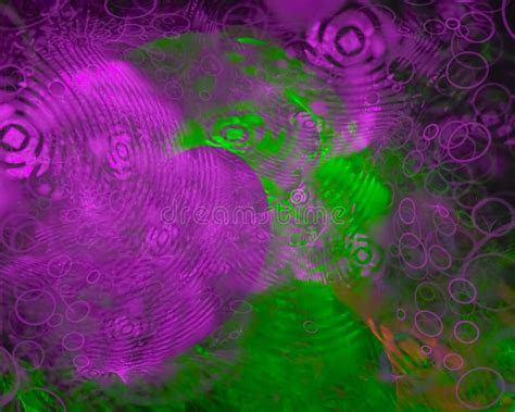 Abstract Fractal Imagination Vibrant Soft Shape Flow Flame Motion