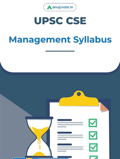 Upsc Cse Optional Management Syllabus