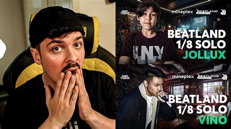 COLAPS REACTS VINO Vs JOLLUX Beatland Beatbox Battle 2023 Solo
