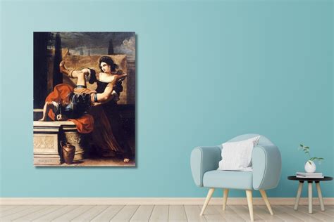 Timoclea Kills Captain Of Alexander The Great Artprint 1659 Elisabetta