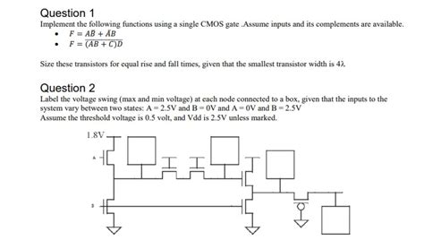 Solved Question Implement The Following Functions Using A Chegg