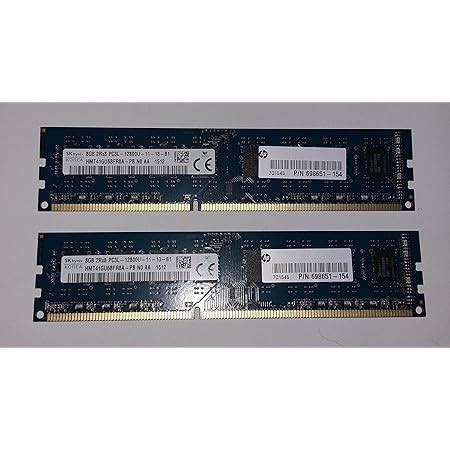 SK Hynix HMT GU BFR A PB X GB GB Total Rx PC L U Desktop Memory Amazon In