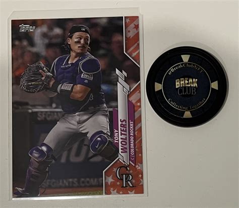 Tony Wolters Independence Day 76 Colorado Rockies