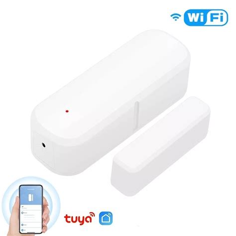 Wifi аларма Tuya за врата или прозорец Смарт датчик за отваряне гр Бургас Меден рудник зона