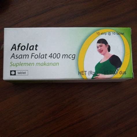 Jual Afolat Dan Momma Asam Folat Shopee Indonesia