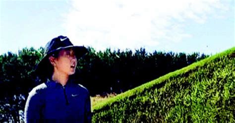 항아리 벙커에 183cm 미셸 위 어안이 벙벙