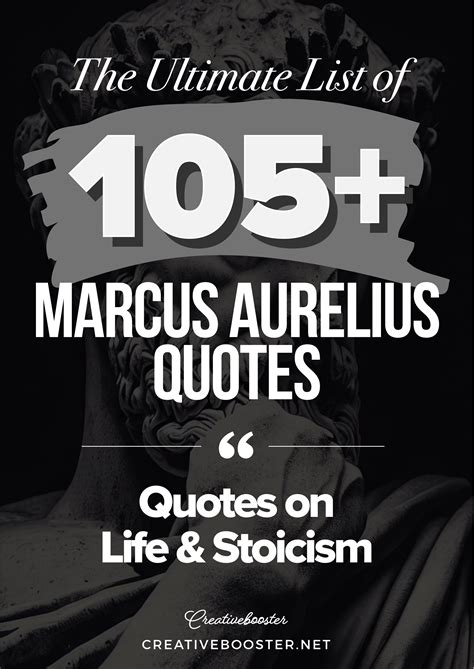 105 Best Marcus Aurelius Quotes On Life And Stoicism Creativebooster