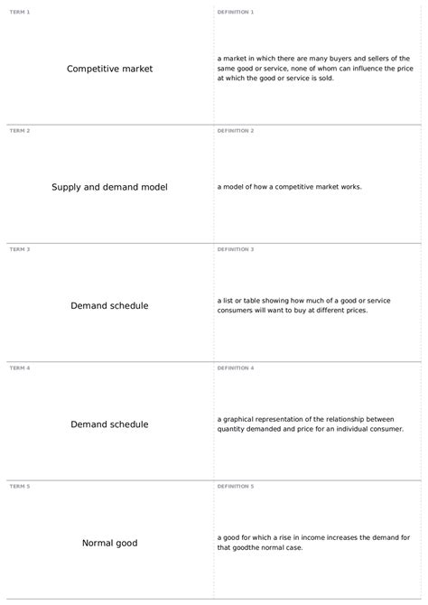 Flashcards Macro Economics 3rd Edition Krugmen Ch 3 Econs 102 S