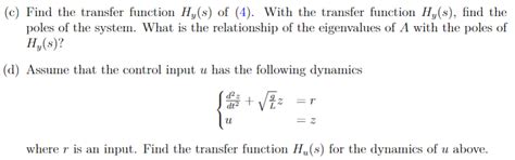 Solved Problem Points The Linearization Of The Chegg