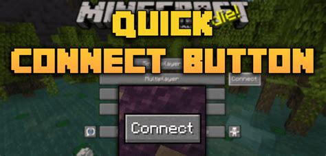 quick connect button для Майнкрафт 1 19 3 1 19 2 1 19 1 tl Лаунчер