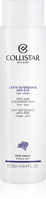 Collistar Cleansers Anti Age Latte Detergente Per Ringiovanire La Pelle