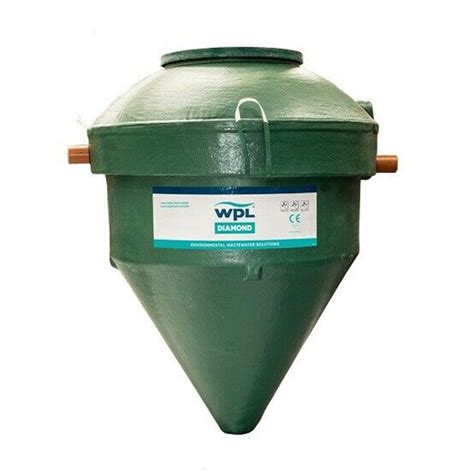 20 Person Diamond Sewage Treatment Plant Standard Invert 780mm Wpl