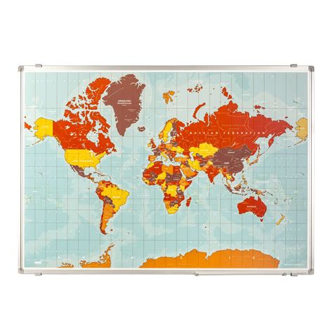 Wereldkaart Staatkundig 101 Kaarten En Atlassennl