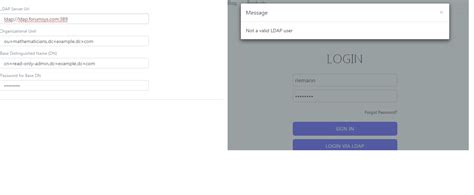 ldap authentication user forum frappe forum