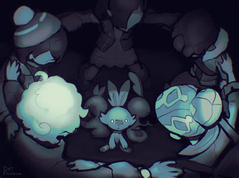 Marnie Gloria Scorbunny Sobble Hop And 3 More Pokemon And 1 More