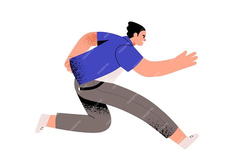 Moving Animations Of People Running