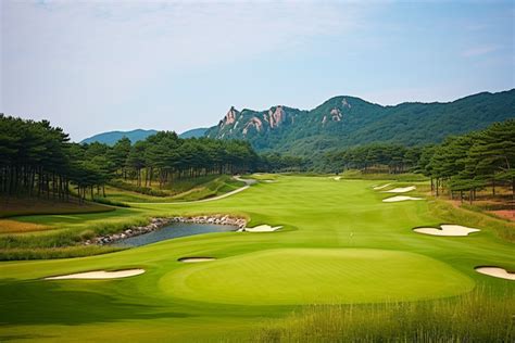The Course At Green Hills In Seongnam Background Gangwon Do Goseong