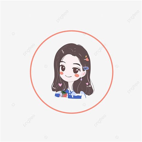 卡通女孩可愛手繪小清新女生頭像png向量 卡通 手繪 卡通手繪向量圖案素材免費下載，png，eps和ai素材下載 Pngtree