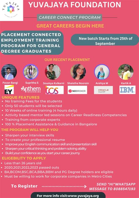 kartik hegde on linkedin application now opens for career connect 12th