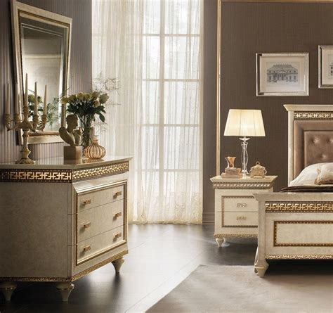 Jvmoebel Kommode Spiegel Kommode Schrank Schlafzimmer Set Holz