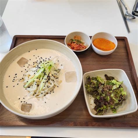 안양 맛집 근본 콩국수 도하면 아이에스비즈타워점 네이버 블로그