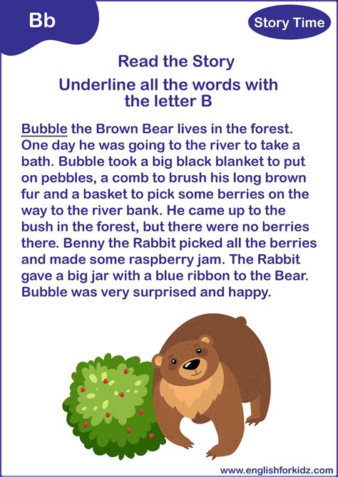Sound B Reading Comprehension Artofit
