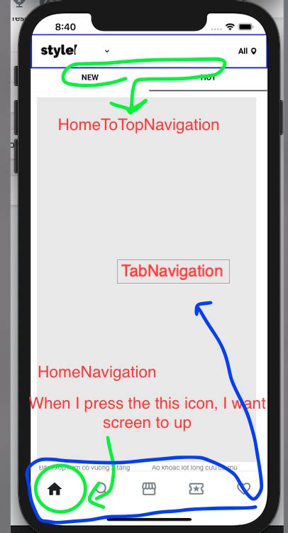 In Nested Stack Navigation In React Navigation It Does Not To Scroll