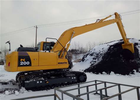 Unloading Coal Long Reach Excavator Booms 18 Meter For Komatsu