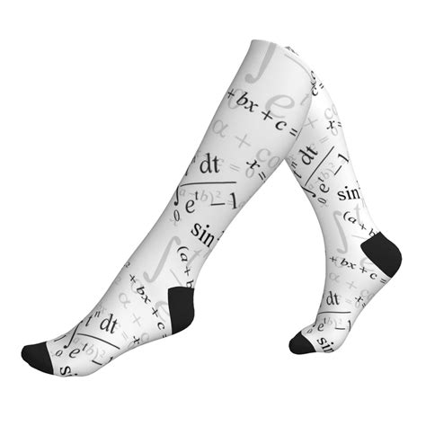 Compression Socks For Women And Men Math Formula Design Compression