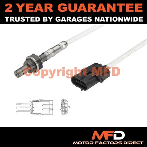 Renault Clio Mk2 1 2 8v 1999 2005 3 Wire Front Lambda Oxygen Sensor O2 Exhaust £18 99