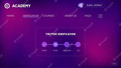 Premium Vector Web 3 Signing Verification